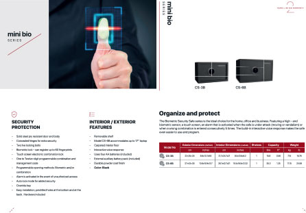 Executive Safe - Product Catalogue
